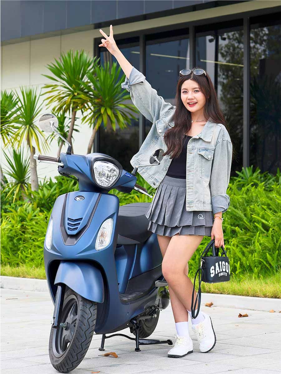 Kinh nghiệm phụ huynh nên biết khi mua xe máy ga 50cc cho học sinh nữ ...